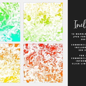 Vibrant Marble Digital Paper, Marble Textures, Marble Backgrounds ...