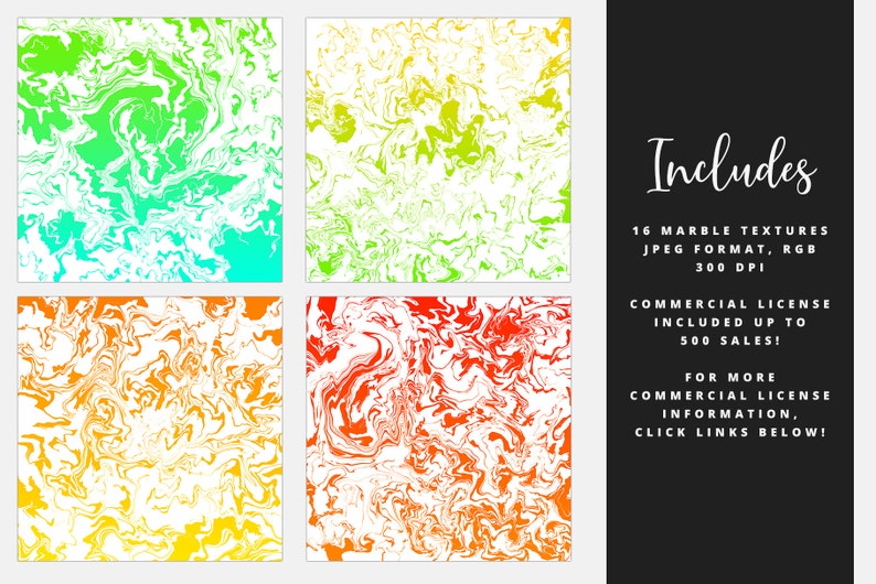 Vibrant Marble Digital Paper, Marble Textures, Marble Backgrounds ...