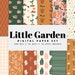 Gardening Digital Paper Set, Seamless Textures, Summer Patterns, Spring ...