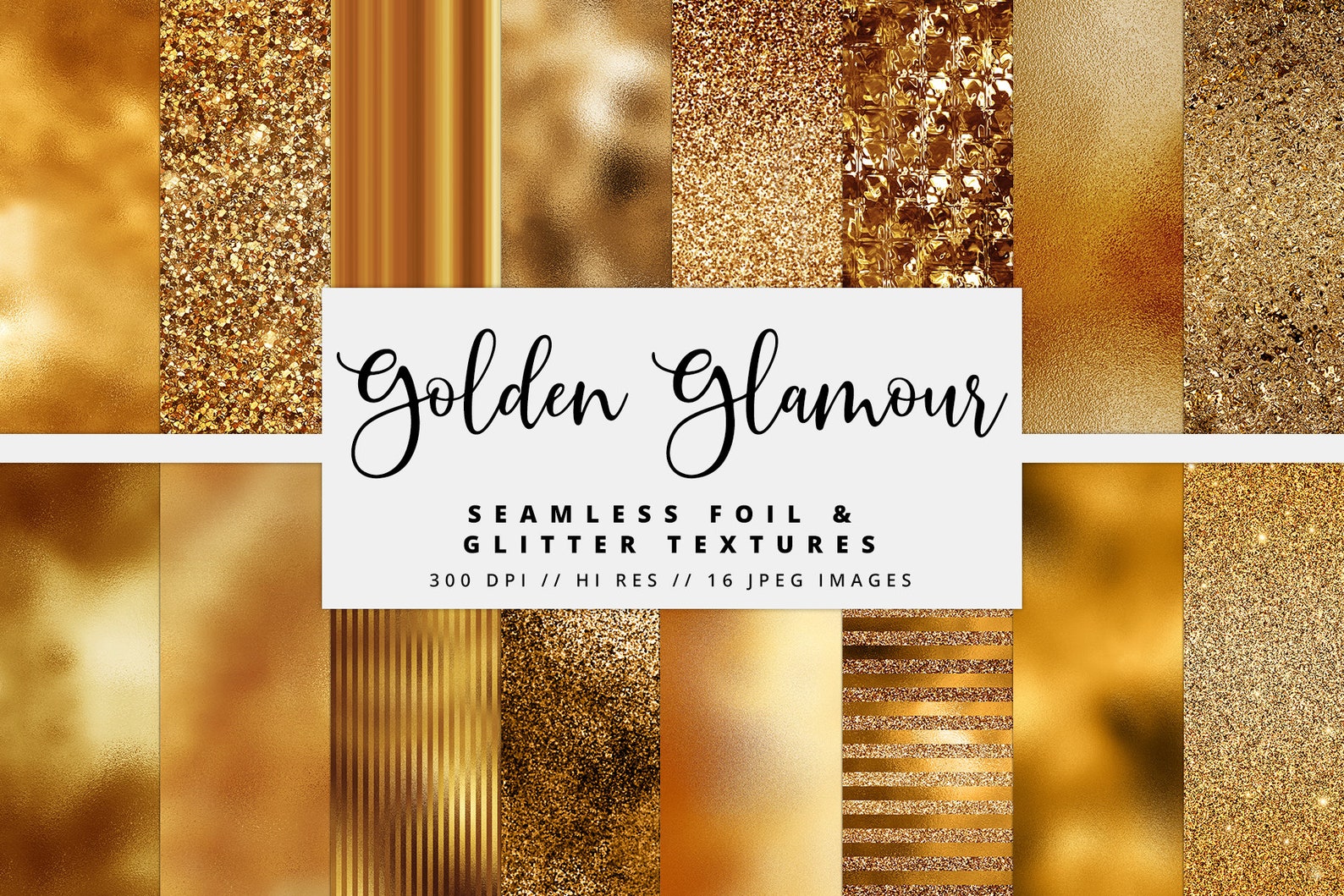 Gold Foil Digital Paper Seamless Gold Foil Textures Digital - Etsy