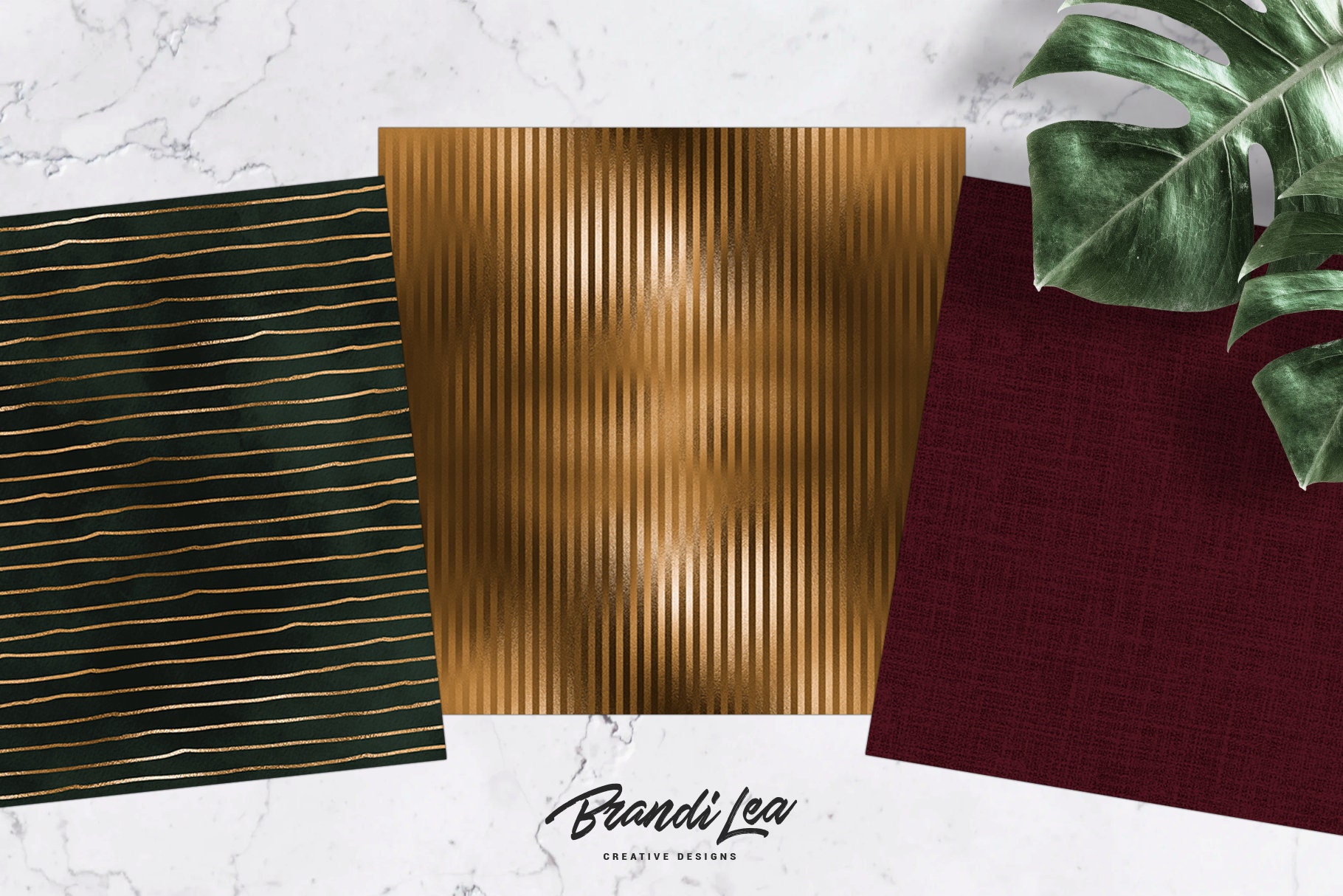 Christmas Digital Paper Set Foil Seamless Textures Holiday - Etsy