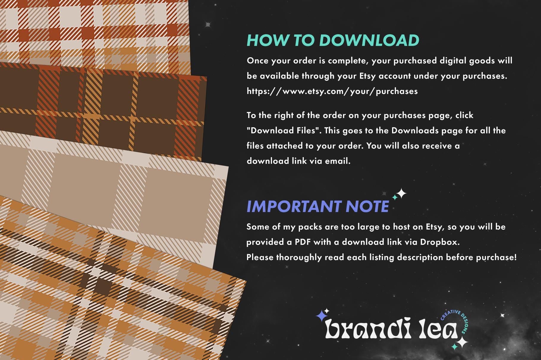 Fall Flannel Digital Paper, Plaid Seamless Textures, Fall Plaid ...