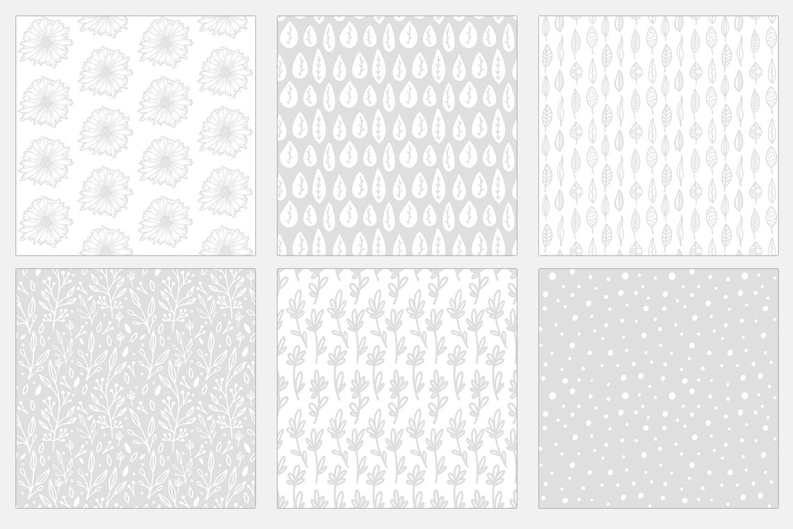 Stone Gray Pastel Digital Paper Printable Paper Pastel | Etsy