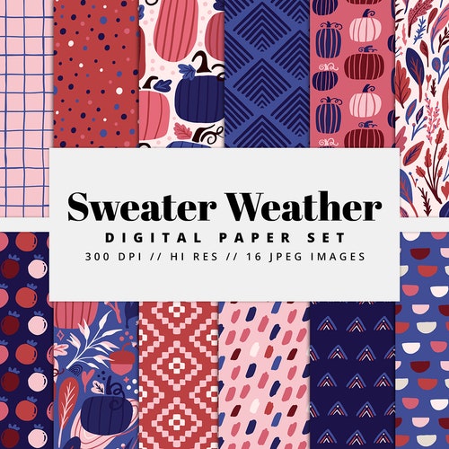 Nursery Digital Paper Set Seamless Textures Baby Patterns - Etsy