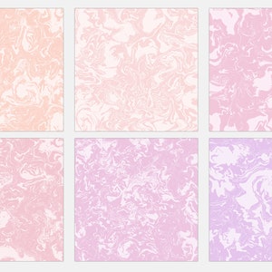 Pastel Marble Digital Paper, Marble Textures, Marble Backgrounds ...