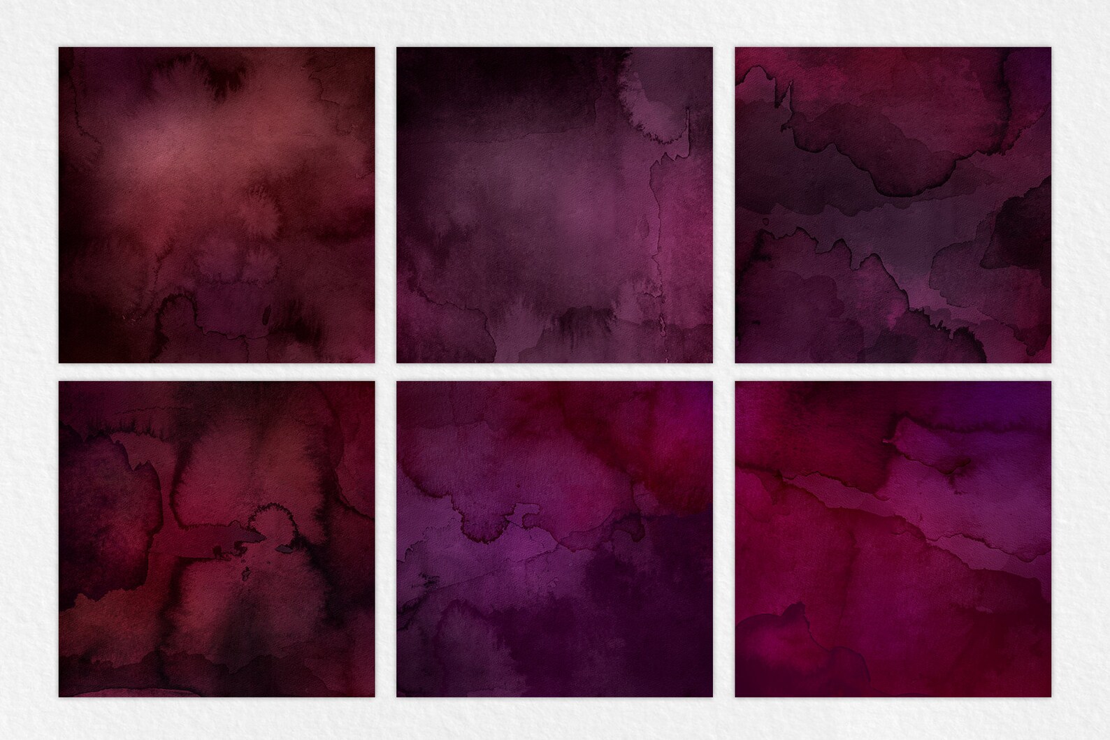 Red Wine Watercolor Digital Paper, Watercolor Textures, Watercolor ...