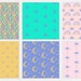 Pastel Magic Digital Paper Set, Seamless Textures, Esoteric Patterns ...
