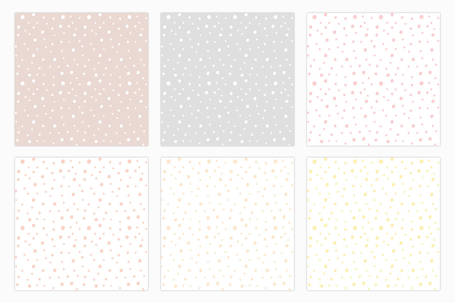 Pastel Confetti Digital Paper, Polka Dot ,printable Paper, Pastel ...