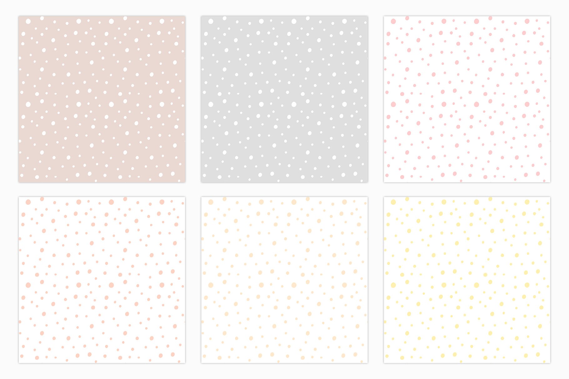 Pastel Confetti Digital Paper, Polka Dot ,printable Paper, Pastel ...