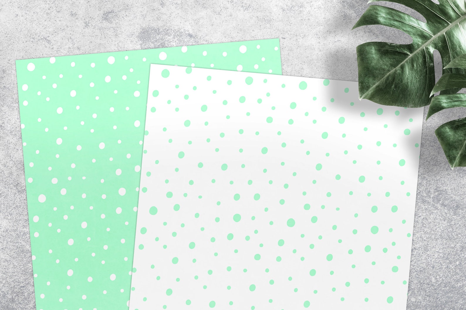 Pastel Confetti Digital Paper Polka Dot printable Paper | Etsy