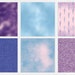 Lavender Digital Paper Set Seamless Textures Purple Floral - Etsy