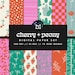 Vintage Digital Paper Set, Retro Seamless Textures, Floral Patterns ...