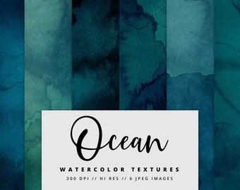 Ocean Hue's Digital Scrapbooking Papers 12 X 12 - Etsy