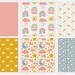 Nursery Digital Paper Set Seamless Textures Baby Patterns - Etsy