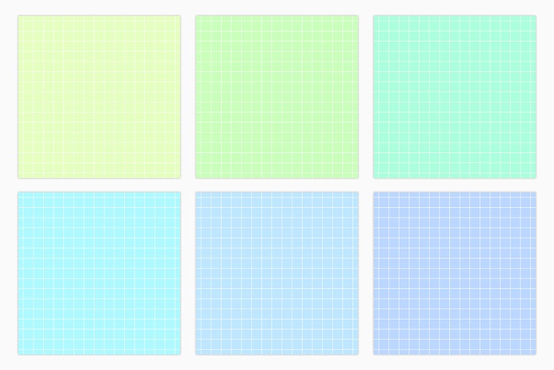 Pastel Grid Digital Paper, Grid Patterns, Square Backgrounds, Trendy ...