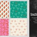 Vintage Digital Paper Set, Retro Seamless Textures, Floral Patterns ...