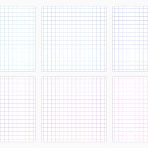 Pastel Grid Digital Paper, Grid Patterns, Square Backgrounds, Trendy ...