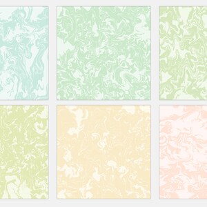 Pastel Marble Digital Paper, Marble Textures, Marble Backgrounds ...