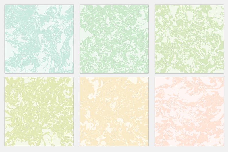 Pastel Marble Digital Paper, Marble Textures, Marble Backgrounds ...