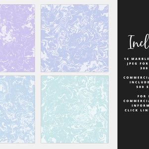 Pastel Marble Digital Paper, Marble Textures, Marble Backgrounds ...