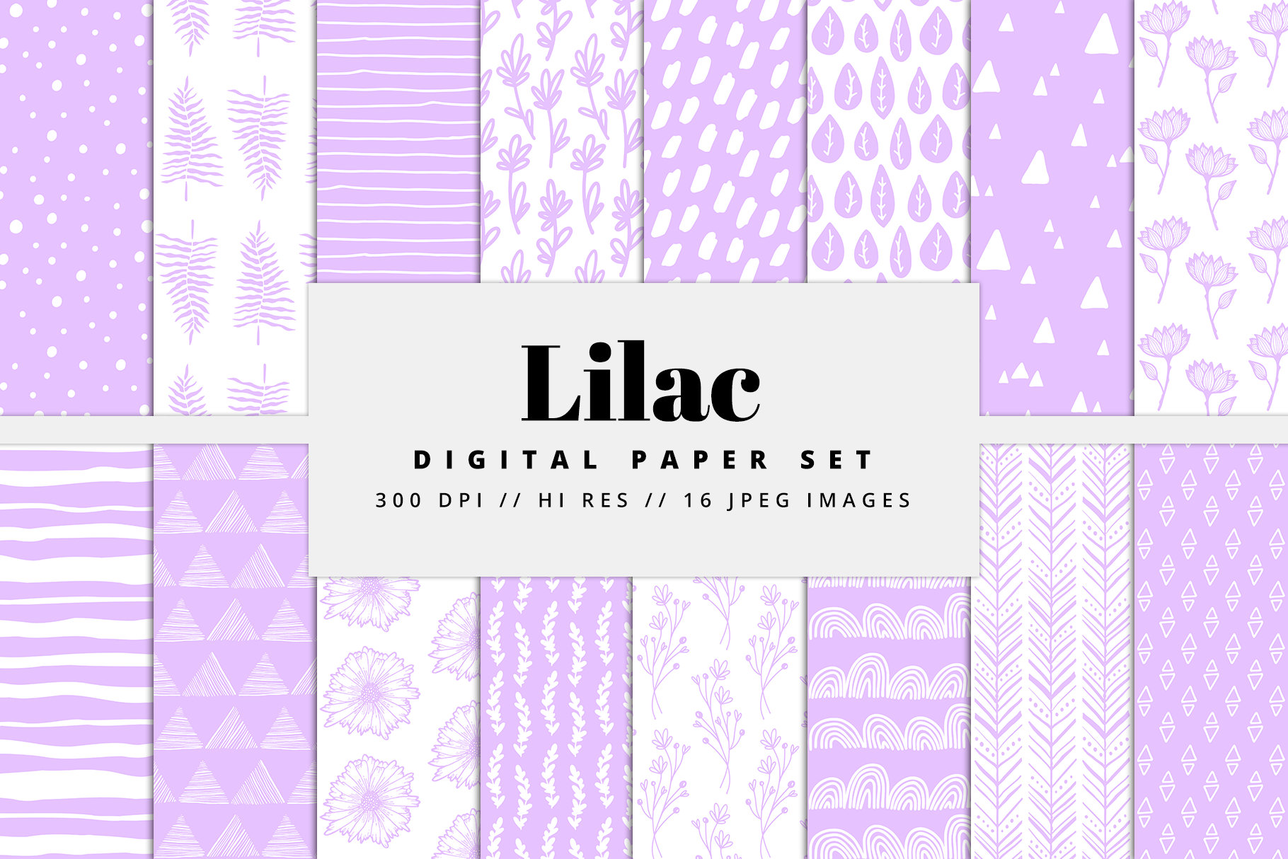 Lilac Purple Pastel Digital Paper Printable Paper Pastel - Etsy