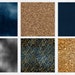 New Year's Digital Paper Set, Foil, Seamless Textures, New Year ...