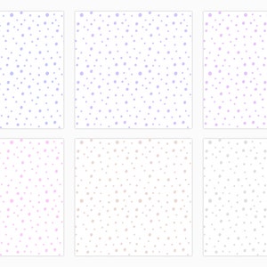 Pastel Confetti Digital Paper, Polka Dot ,printable Paper, Pastel ...