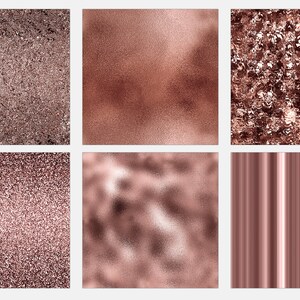 Rose Gold Foil Digital Paper, Seamless Gold Foil Textures, Digital ...