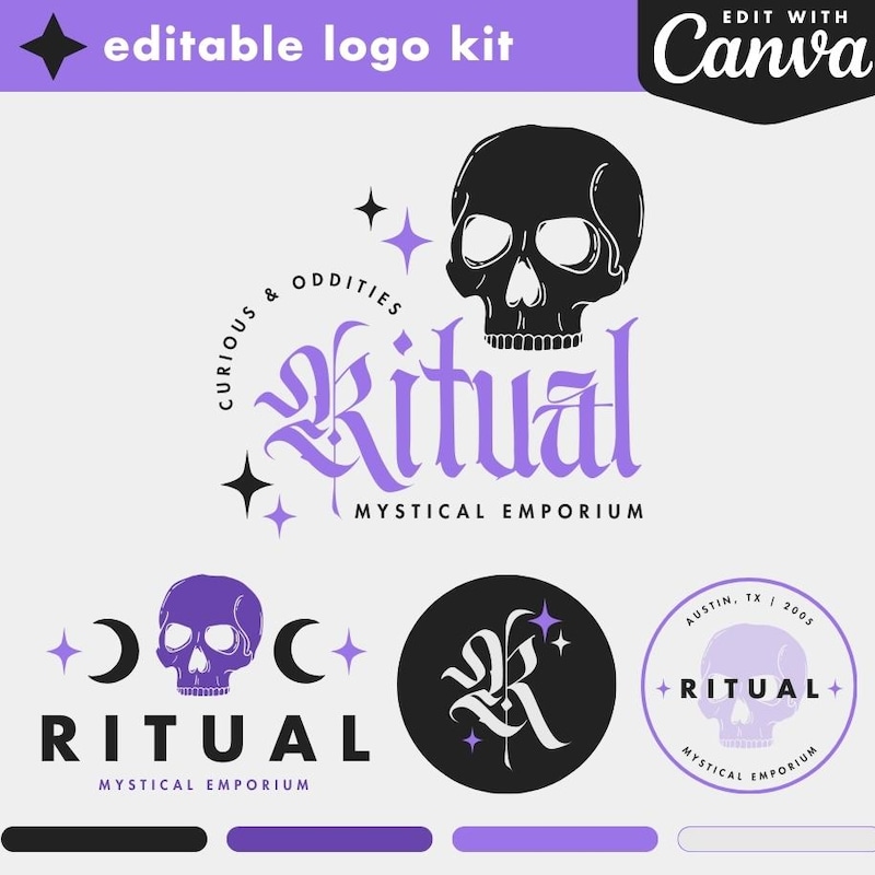Custom Logo Design Goth - Etsy
