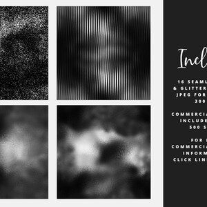 Black Foil Digital Paper, Seamless Foil Textures, Digital Metallic Foil ...