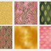 Tropical Digital Paper Set, Foil, Seamless Textures, Summer, Digital ...