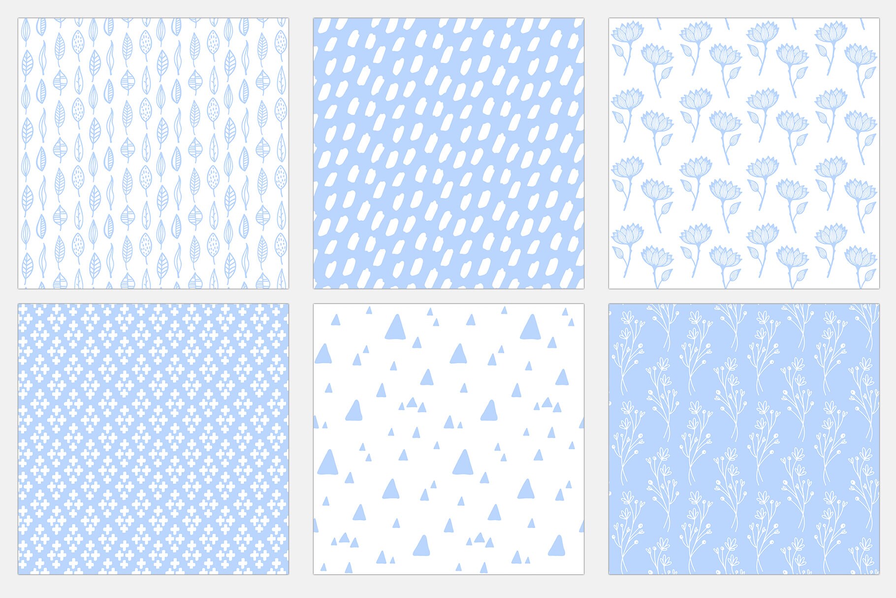 Hyacinth Blue Pastel Digital Paper Printable Paper Pastel - Etsy