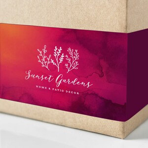 Sunset Watercolor Digital Paper, Watercolor Textures, Watercolor ...