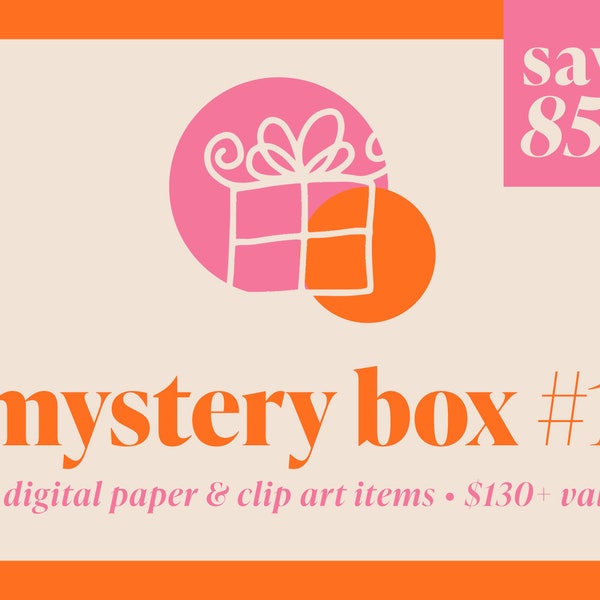 Mystery Box Clip Art - Etsy