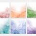 Pastel Ombre Watercolor Digital Paper, Soft Gradient Textures ...