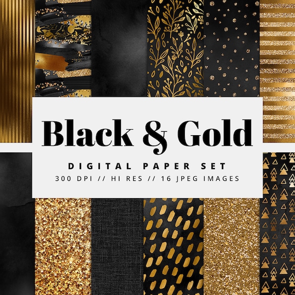 Gold Foil Background - Etsy