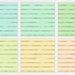 Pastel Gold Foil Chevron Digital Paper, Pastel Backgrounds, Gold ...