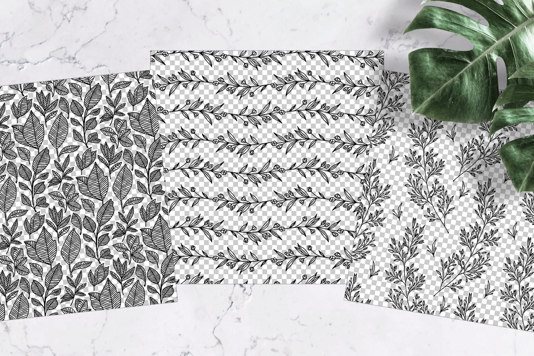 Transparent Overlay Patterns Overlay Digital Paper Seamless - Etsy