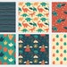 Dinosaur Digital Paper Set Children's Digital Paper - Etsy