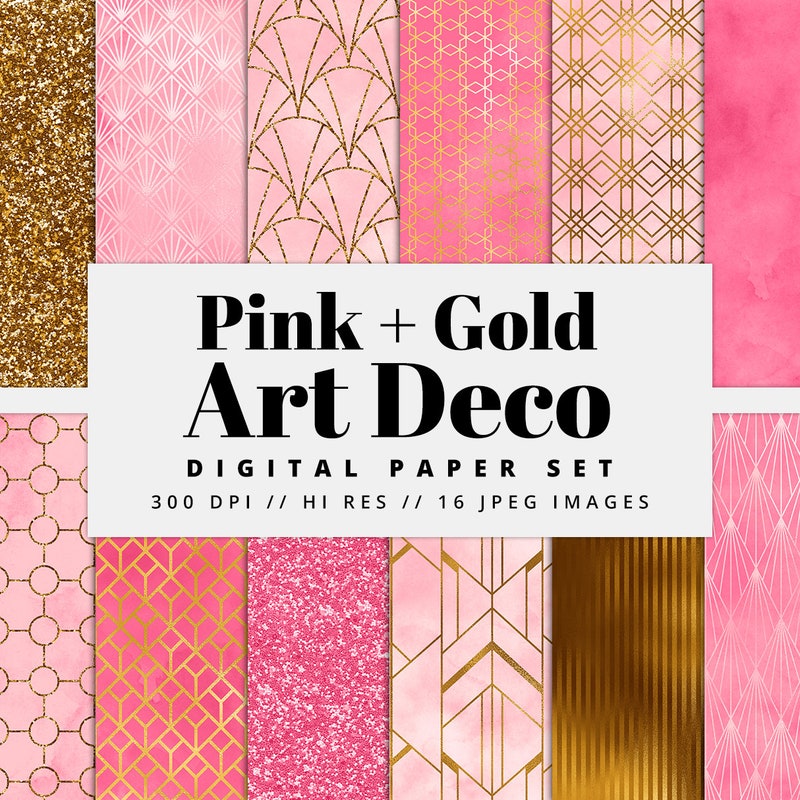 Art Deco Paper - Etsy