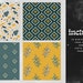 Vintage Digital Paper Set, Retro Seamless Textures, Floral Patterns ...