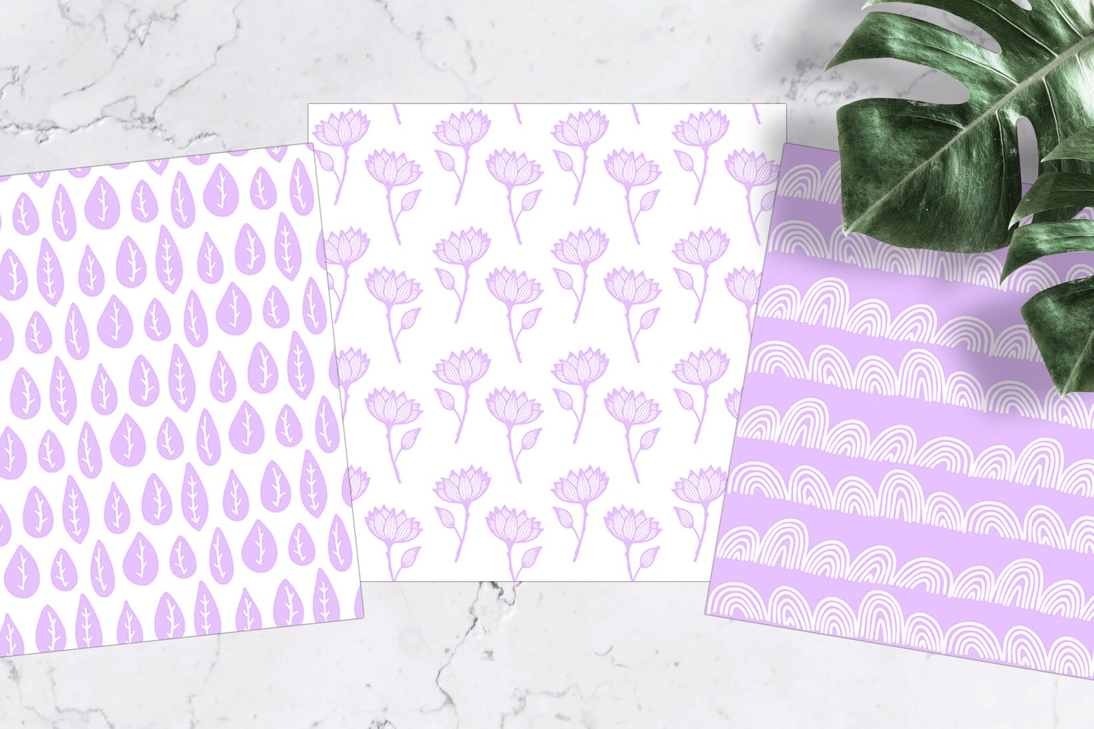 Lilac Purple Pastel Digital Paper Printable Paper Pastel - Etsy