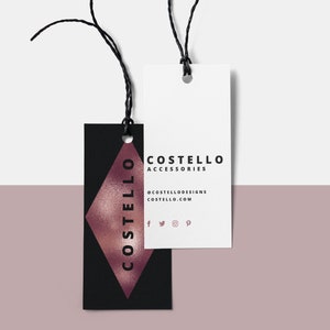 Rose Gold Foil Label Frames, Label Frame Clip Art, Rose Gold Foil ...