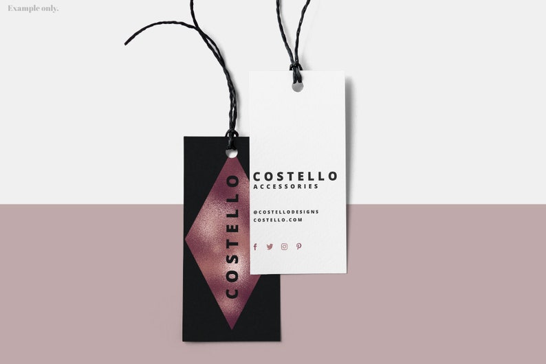 Rose Gold Foil Label Frames, Label Frame Clip Art, Rose Gold Foil ...