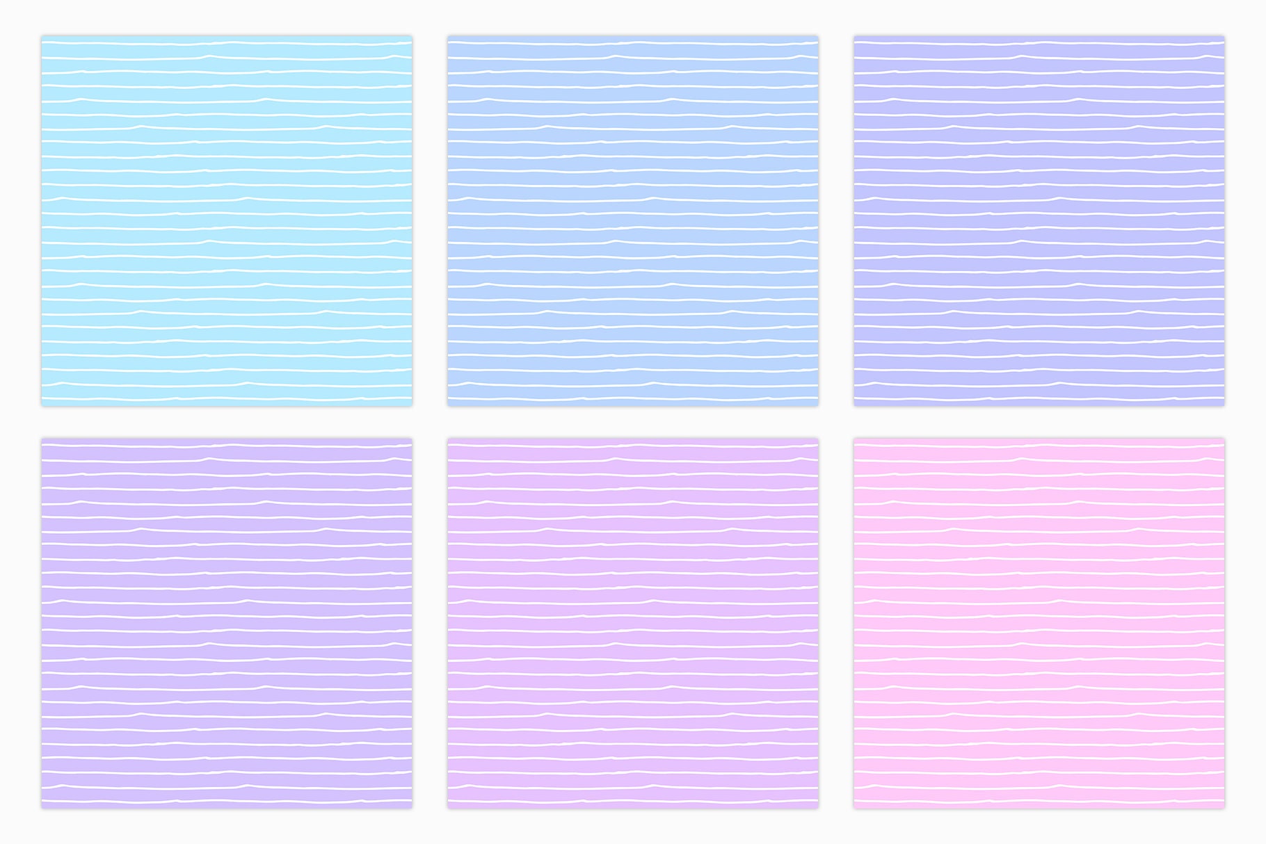 Pastel Stripes Digital Paper,striped Patterns, Printable Paper, Pastel ...