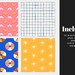 Summer Vibes Digital Paper Set, Seamless Textures, Summer Patterns ...