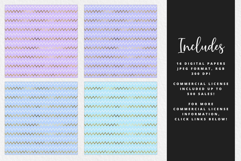 Pastel Gold Foil Chevron Digital Paper Pastel Backgrounds - Etsy