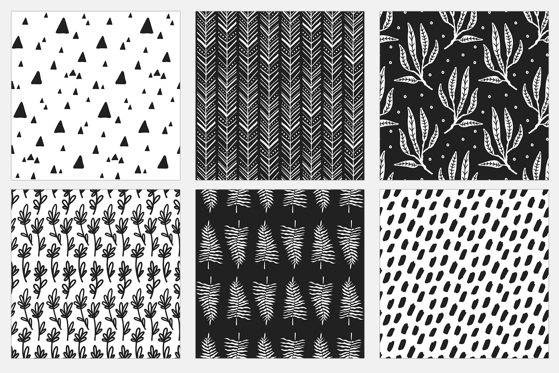 Charcoal Digital Paper Printable Paper Black and White - Etsy