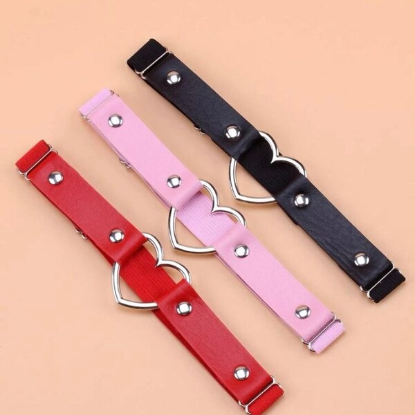 Leather Garter - Etsy