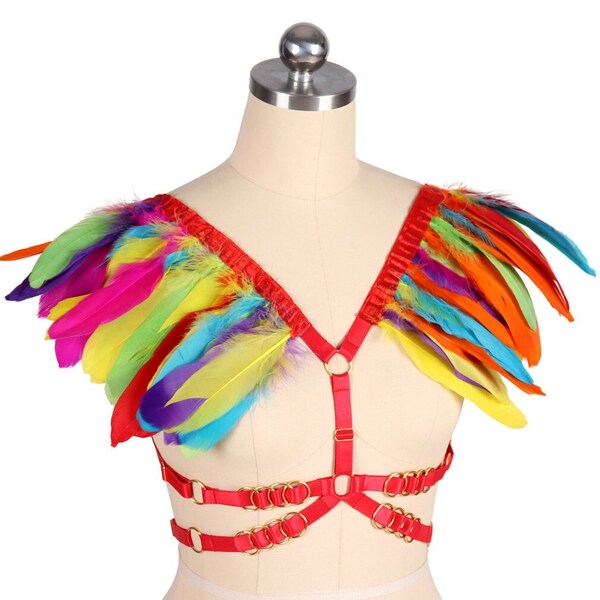 Feather Bra - Etsy